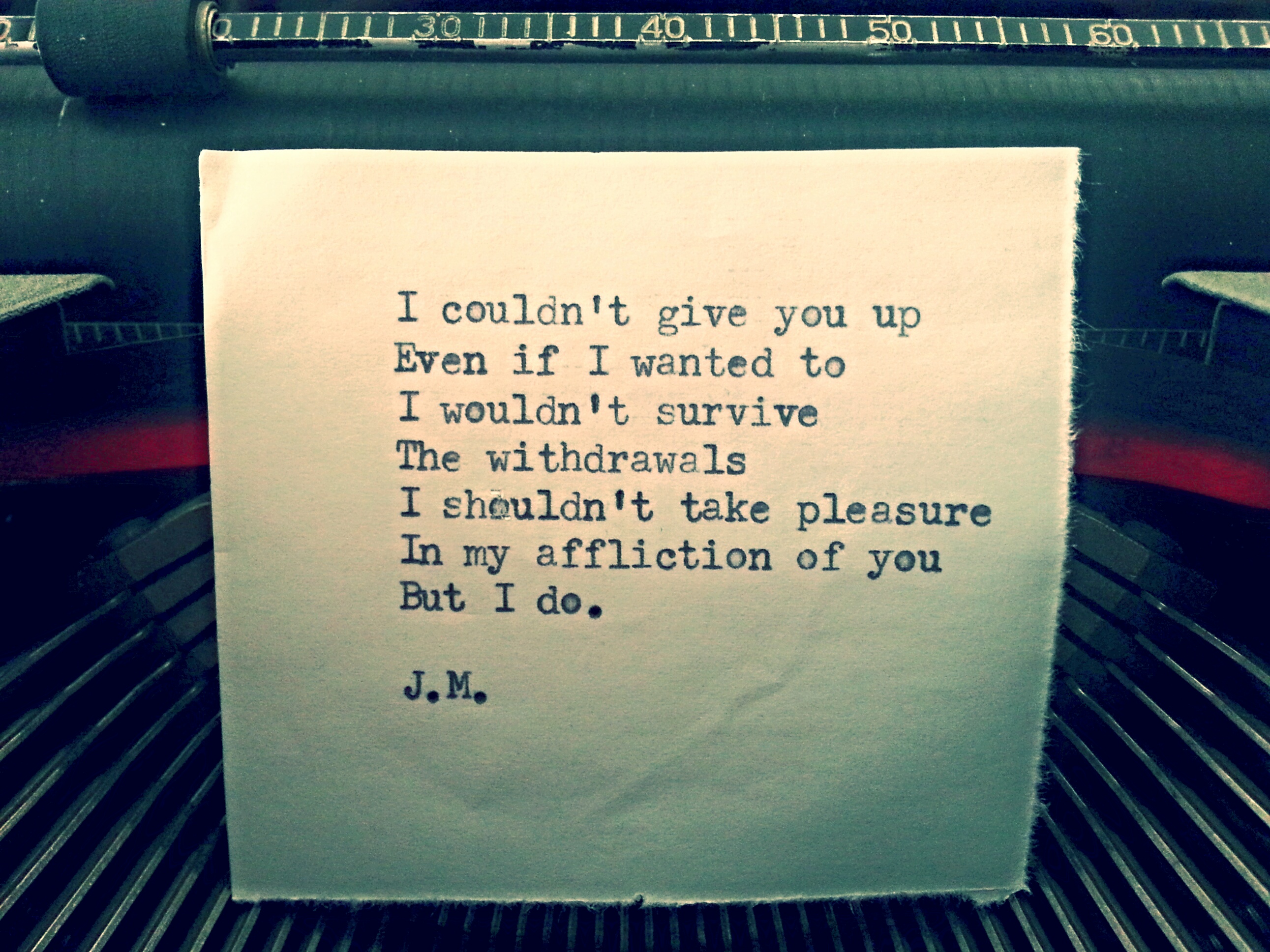 Addiction (a poem) | Rhetorical Redhead