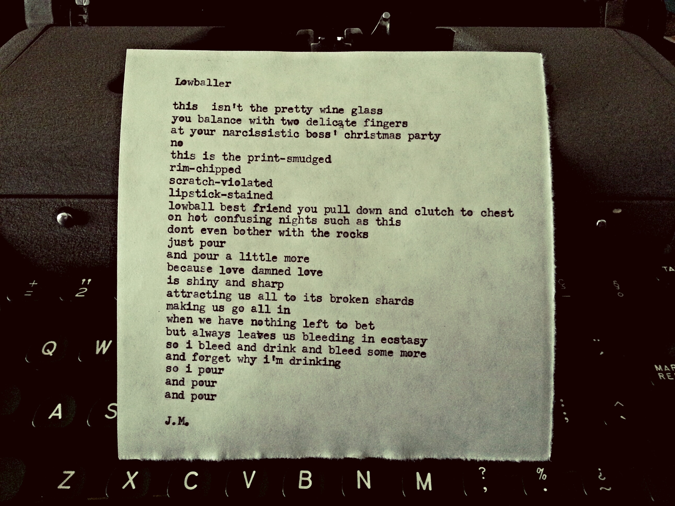 Lowballer (a poem) | Rhetorical Redhead | Rhetorical Redhead